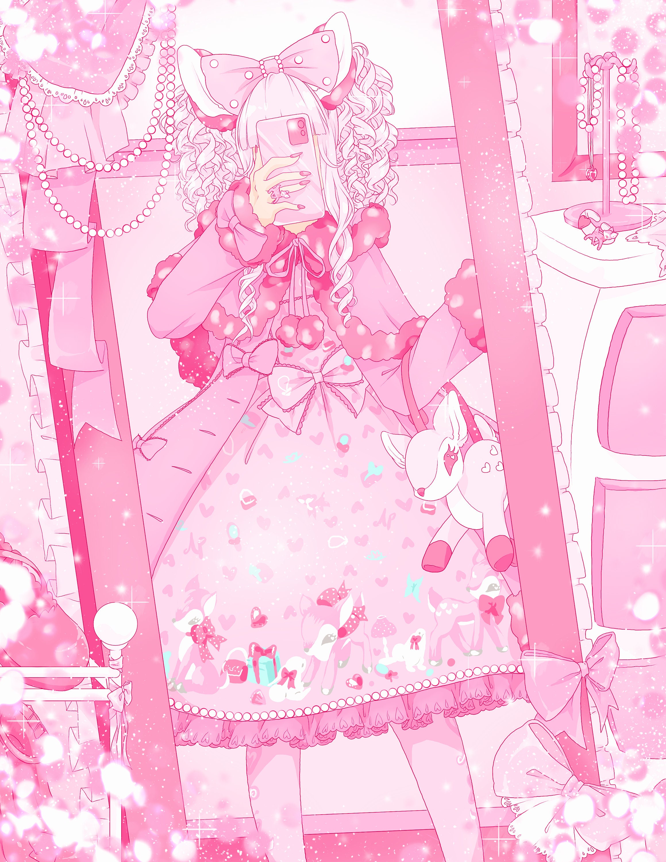 Milky Chan the Fawn Art Print - Etsy