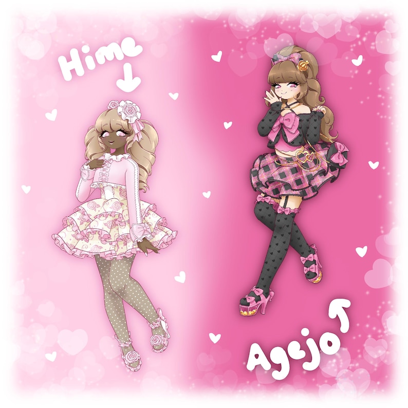 Gyaru Keychains - Etsy
