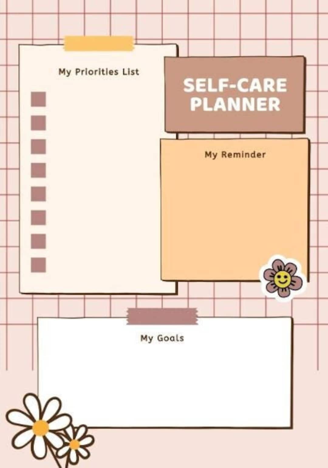 Self Care Digital Journal/planner - Etsy
