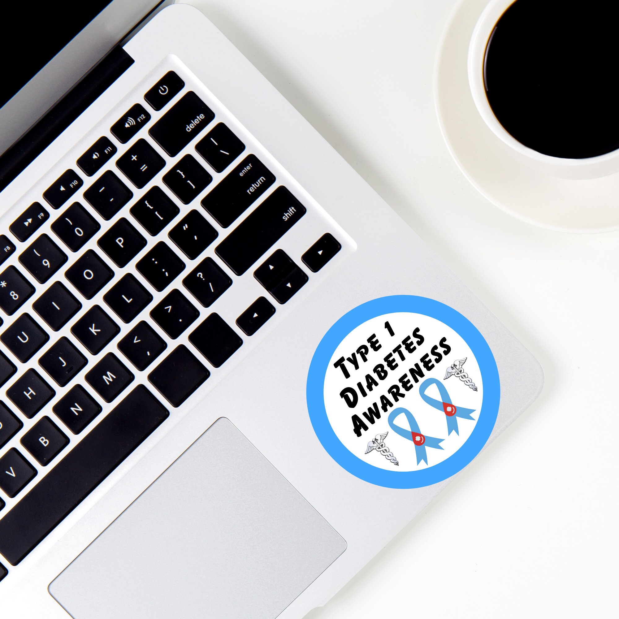 Diabetes Sticker Sheet Type 1 Diabetes Round 2.5 Inch Stickers for ...