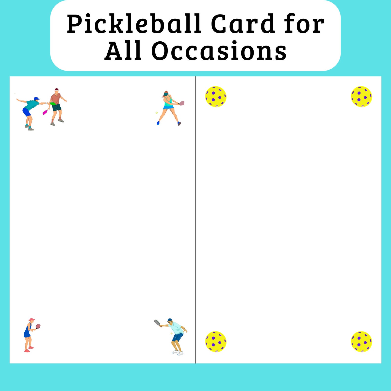Funny Note Card Pickleball Gifts for Pickleball Gifts for Her Gifts for ...
