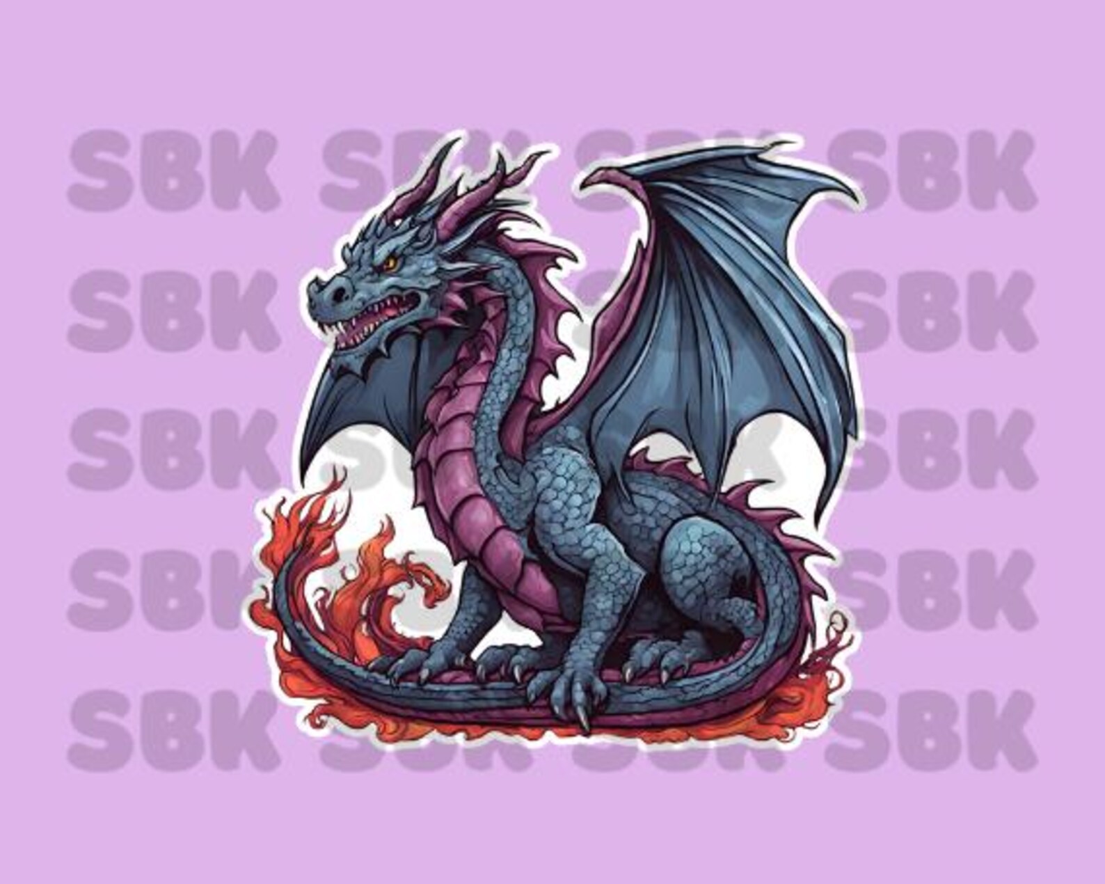 Gothic Dragon Collection Sticker PNG, Printable Sticker, Laptop Sticker ...