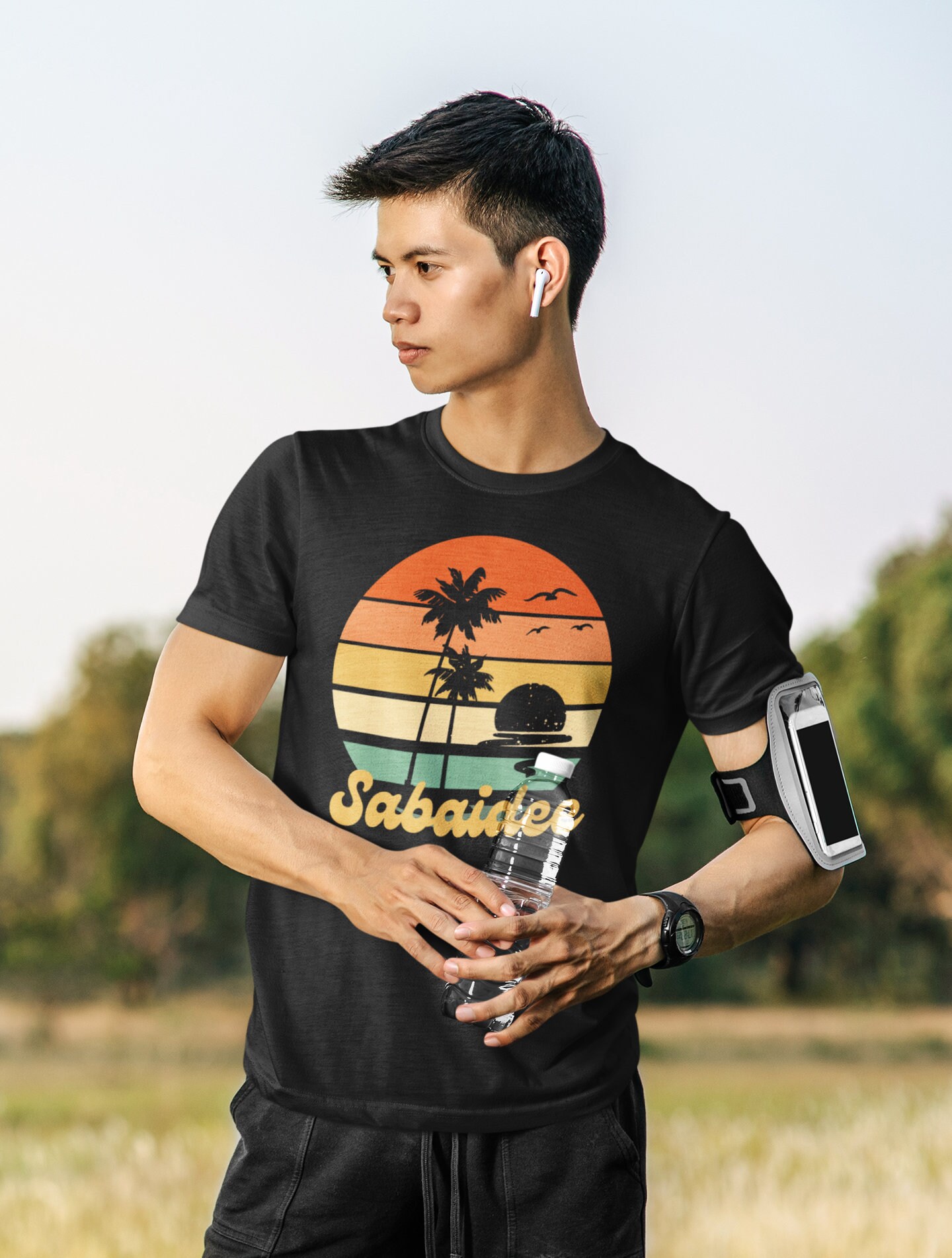 Sabaidee Sunrise Lao Greeting Tshirt Warm Retro Sunrise Etsy