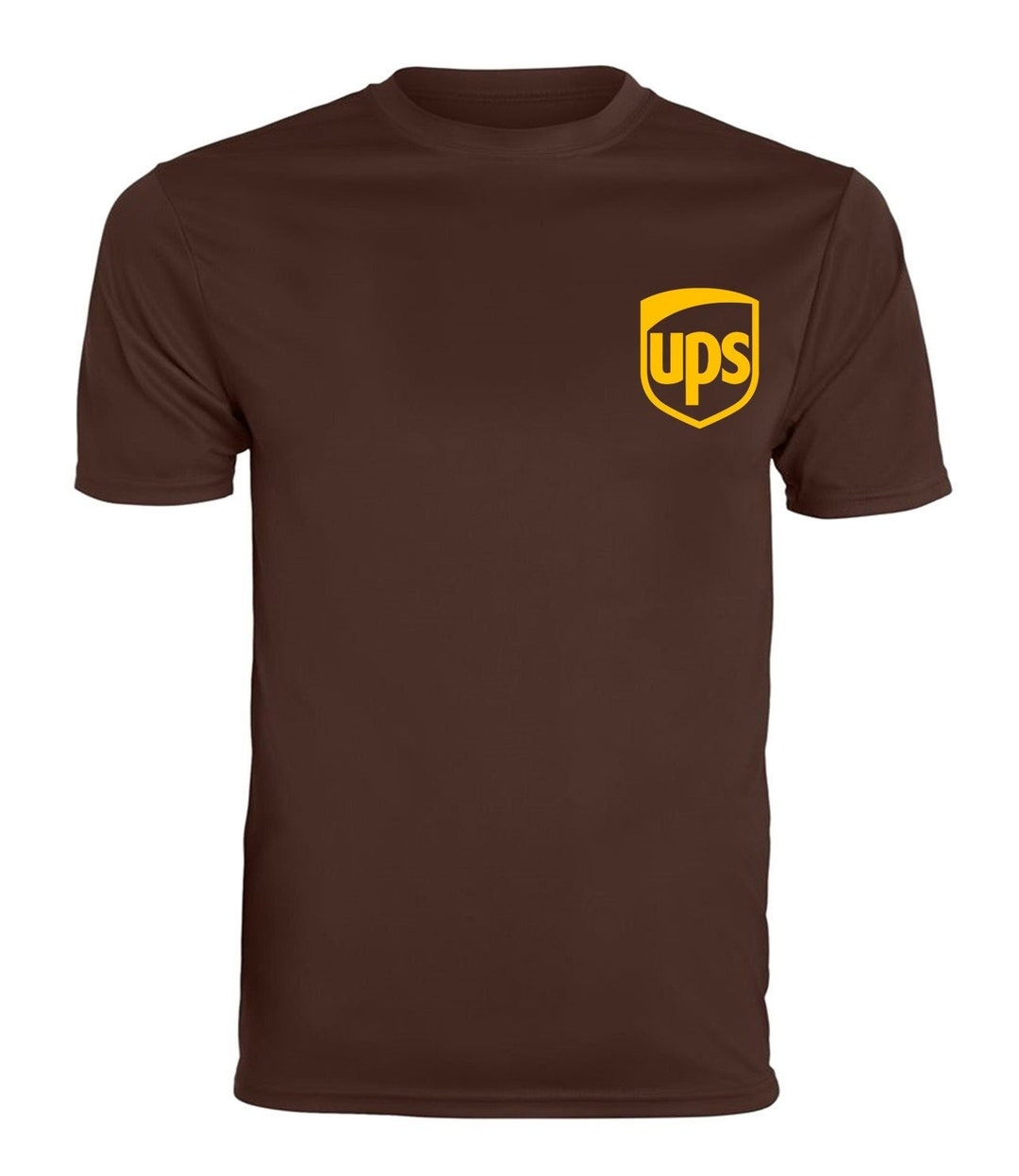 UPS Short Sleeve Performance Polyester T-shirt - Etsy