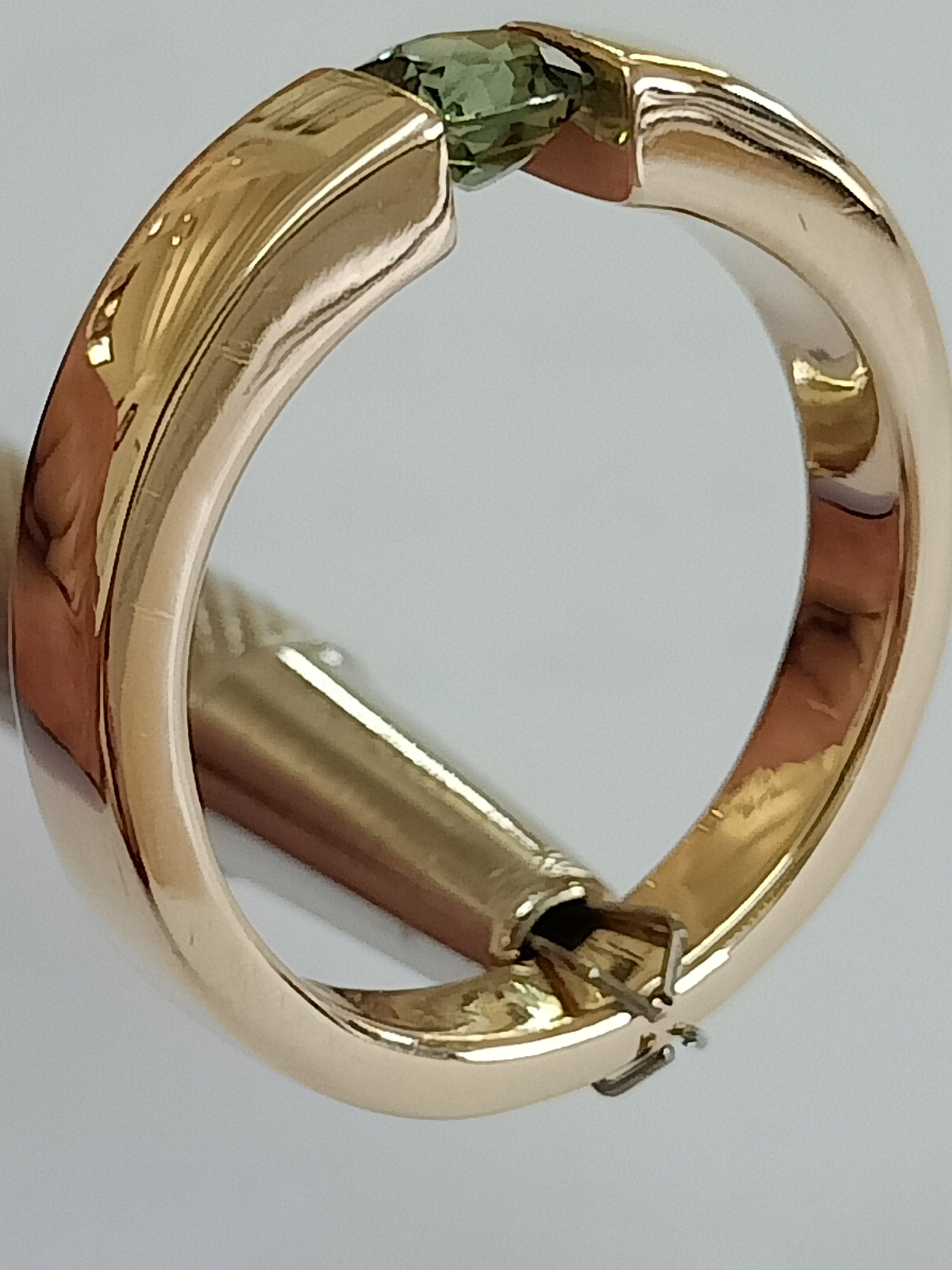 Sapphire 9k Solid Gold 9 Grams Ring Tension Mens Size 11 - Etsy