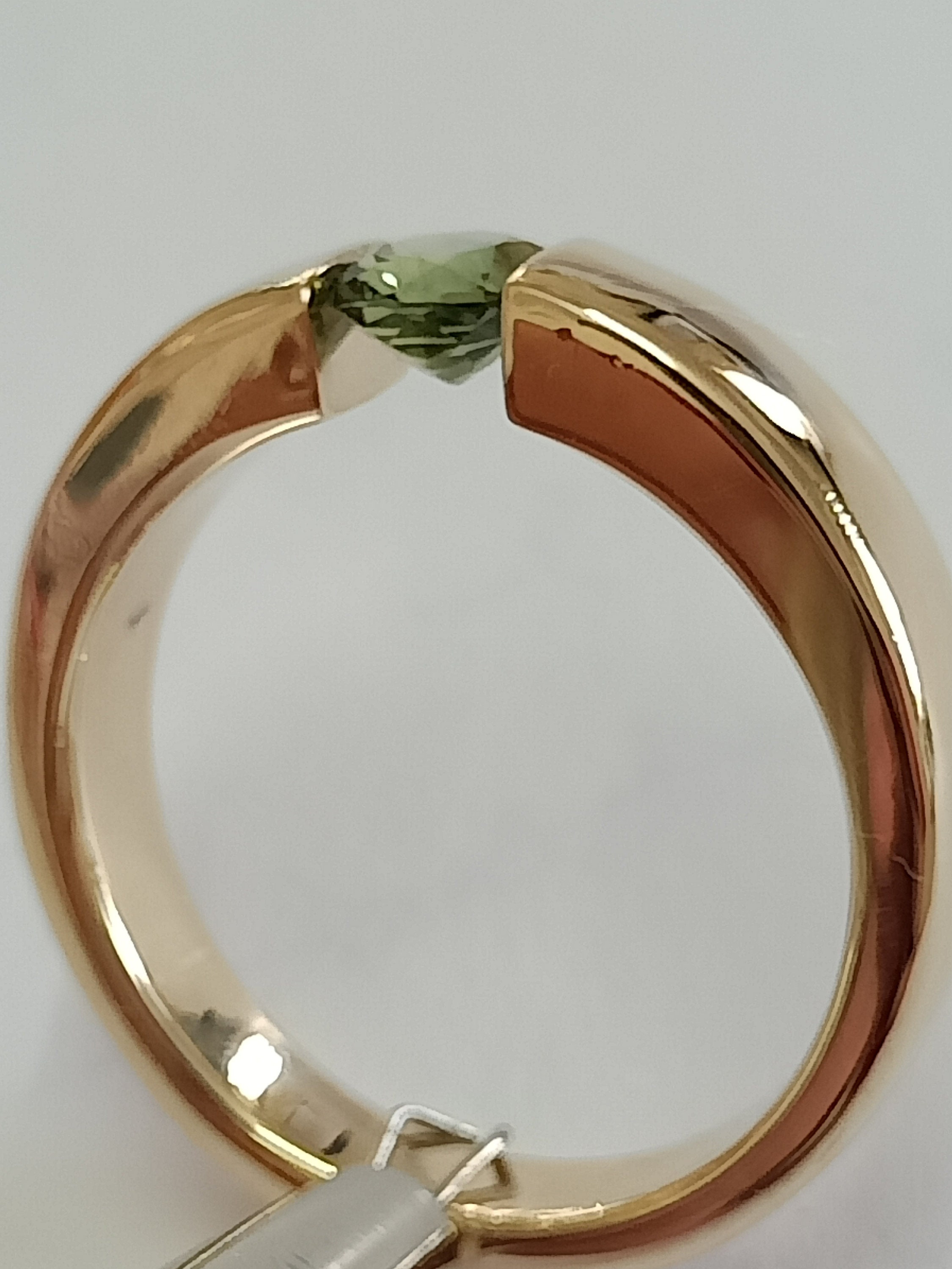 Sapphire 9k Solid Gold 9 Grams Ring Tension Mens Size 11 - Etsy