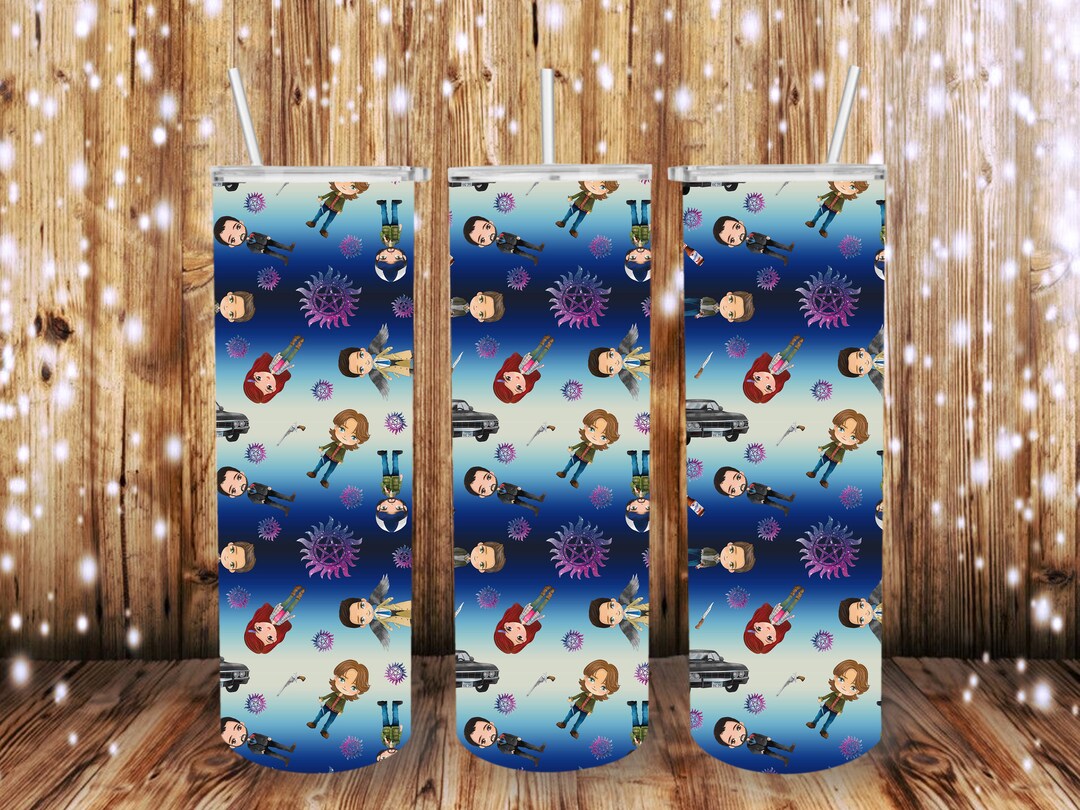 Supernatural Scatter 20 Oz Tumbler Wrap - Etsy