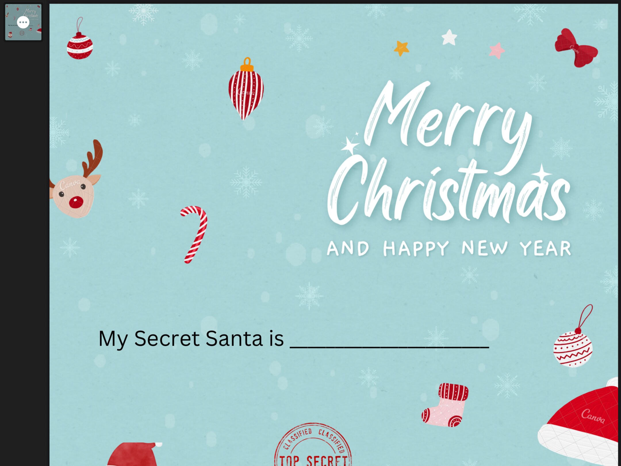 Digital Secret Santa - Etsy