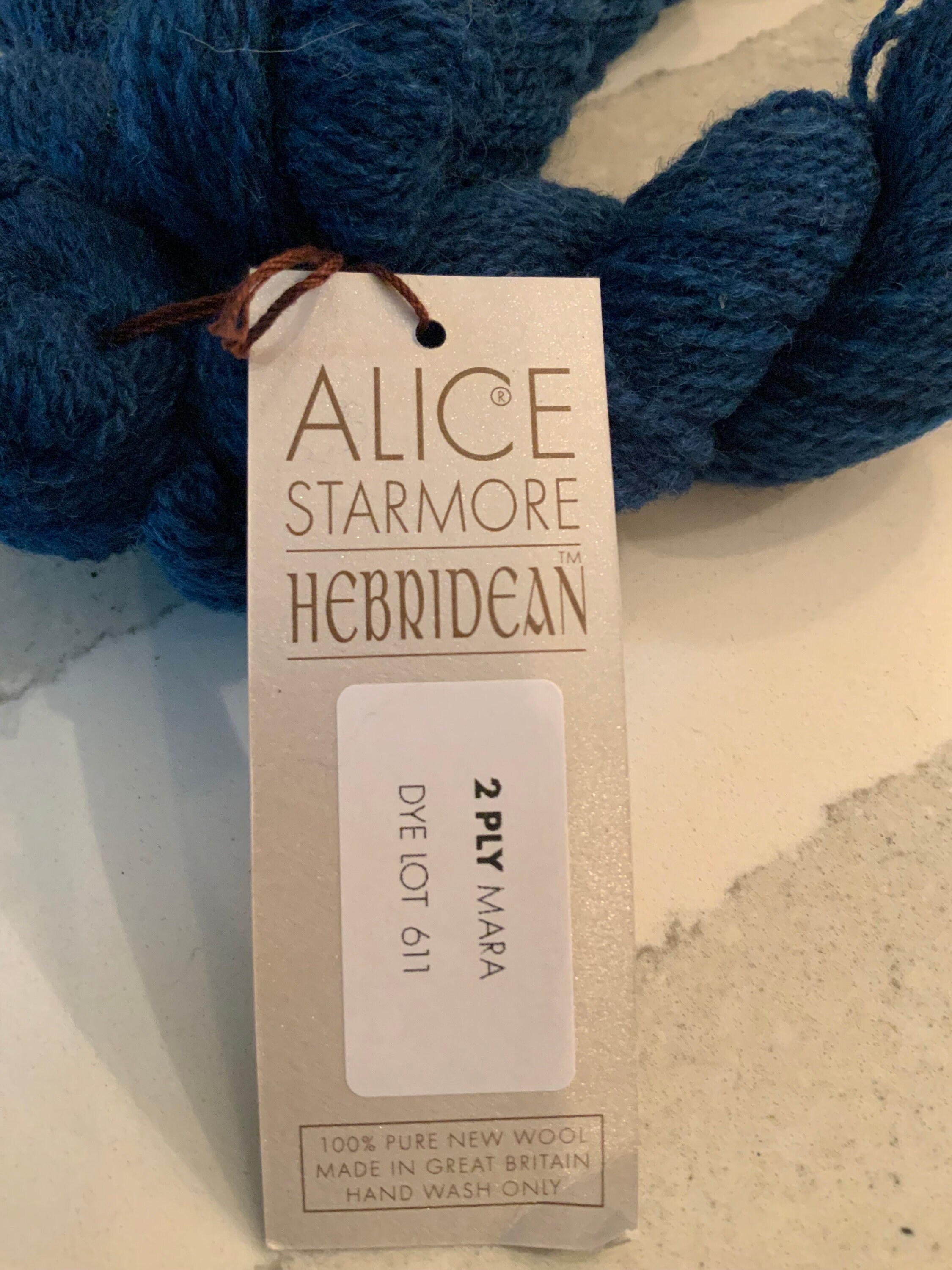 Alice Starmore Hebridean 2 Ply Yarn 100% New British Wool Mara Dye Lot ...