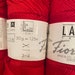 Lang Yarns Fiorina Bright Red Yarn - Etsy