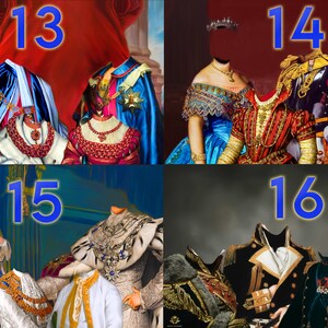 Custom Renaissance Pet Portrait, Custom Royal Dogs Canvas Portrait, Pet ...