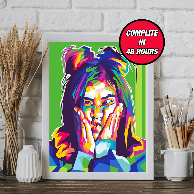Pop Art Portrait - Etsy