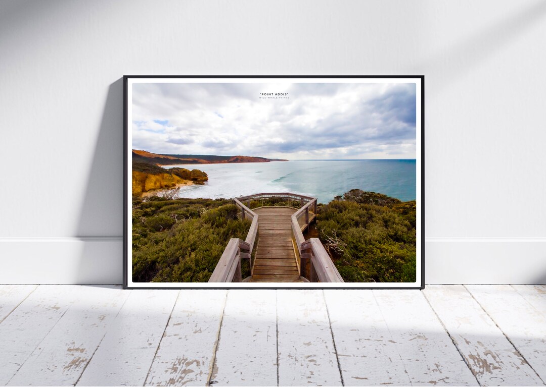Point Addis Australia Travel Poster Print, Printable Wall Download Art ...