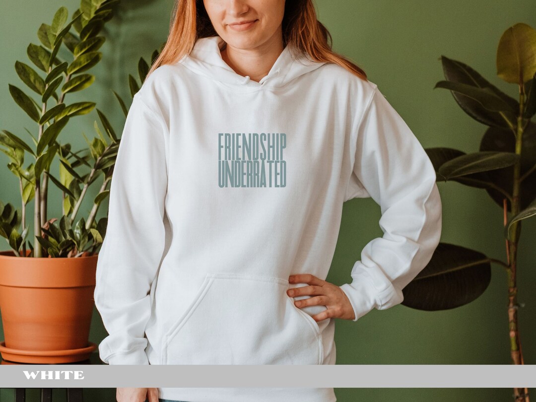 Friendship Hoodie, Friendship Underrated Hoodies. Friendship Underrated ...
