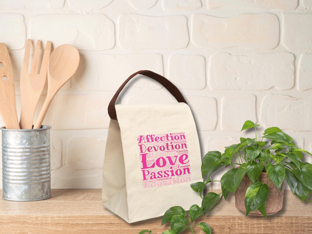 Valentine Lunch Bag Celebrate Love With Every Meal Valentines Day Gift ...