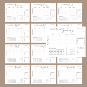 Vision Board | 2025 Goals | Goal Setting | Motivational Board | New ...