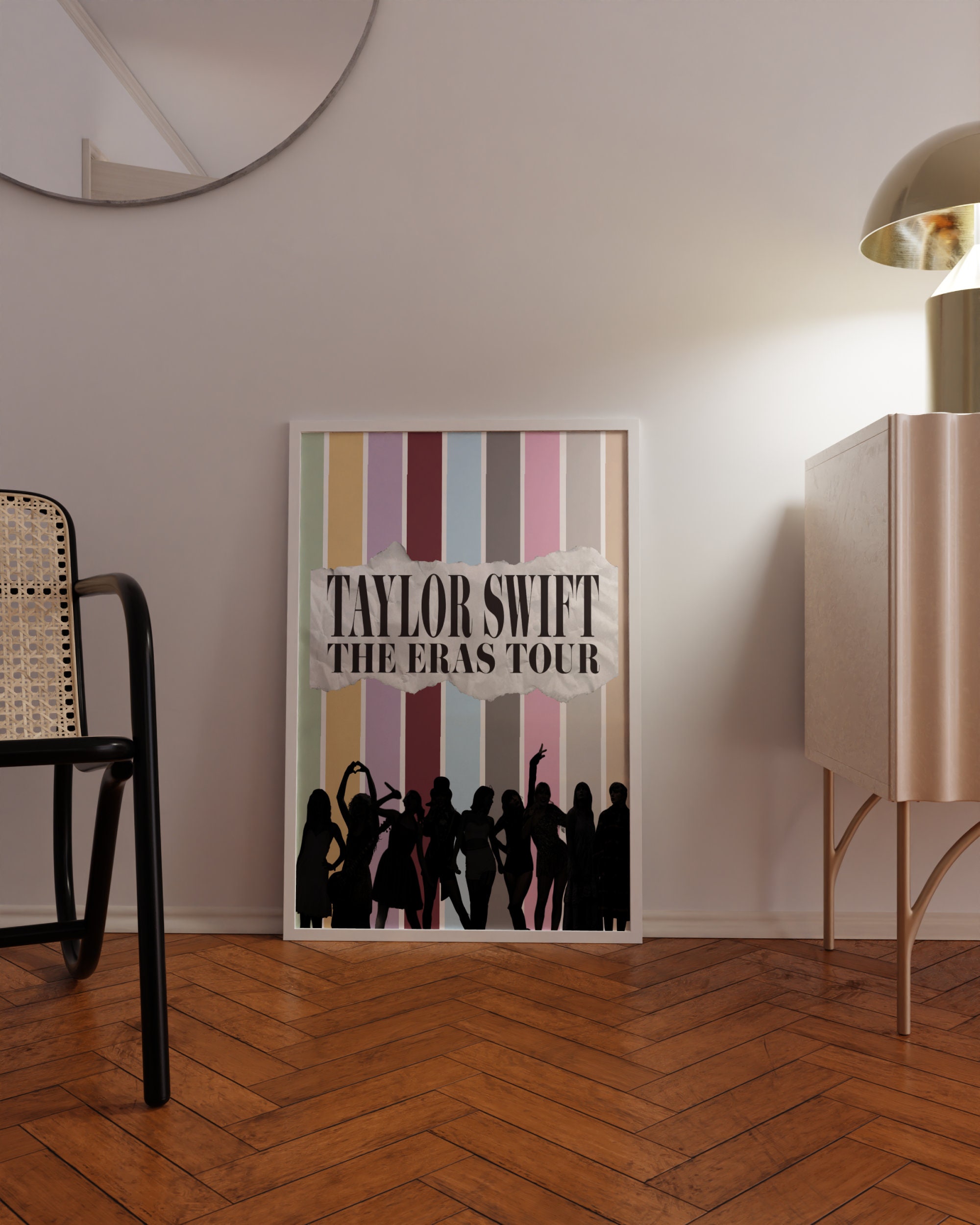 Vintage Taylor Eras Poster, Eras Tour Merch