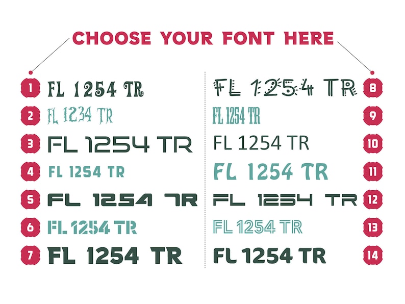 Boat / Jet Ski Registration Numbers / Decal / Vinyl Stickers 2-pack - Etsy