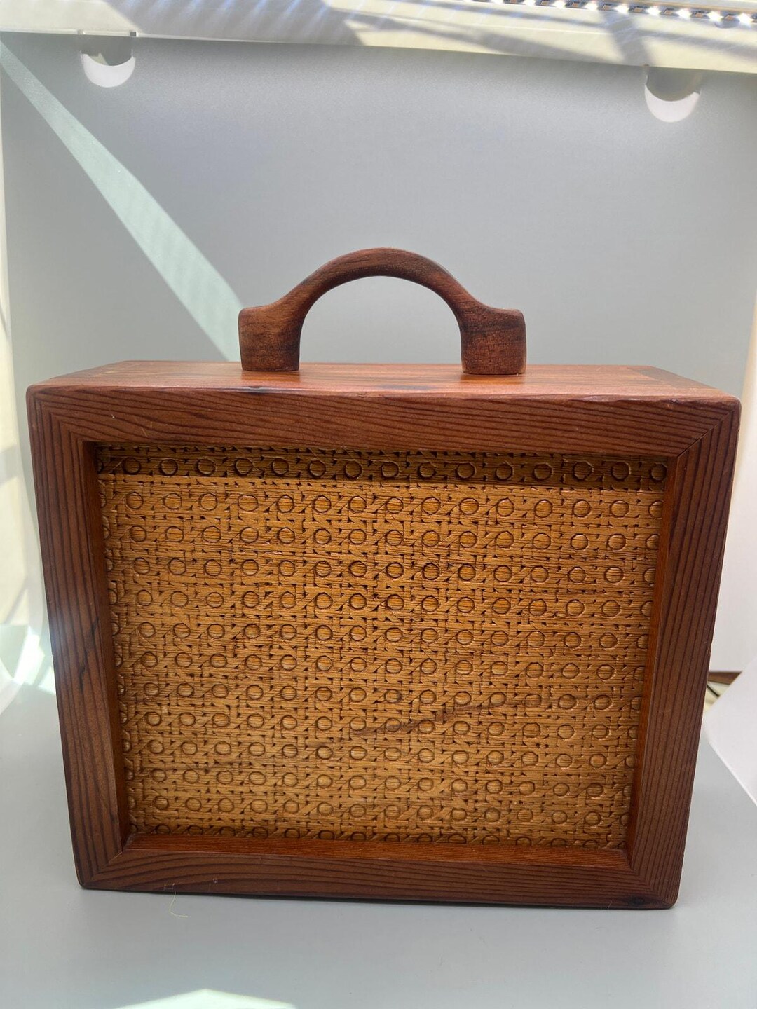 Unique Wooden Handmade Sewing Box - Etsy