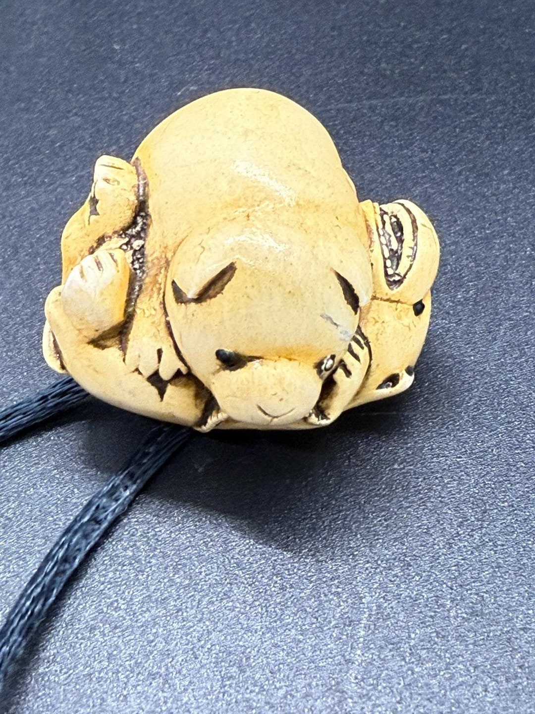 Two Puppies Netsuke Met Reproduction Pendant - Etsy