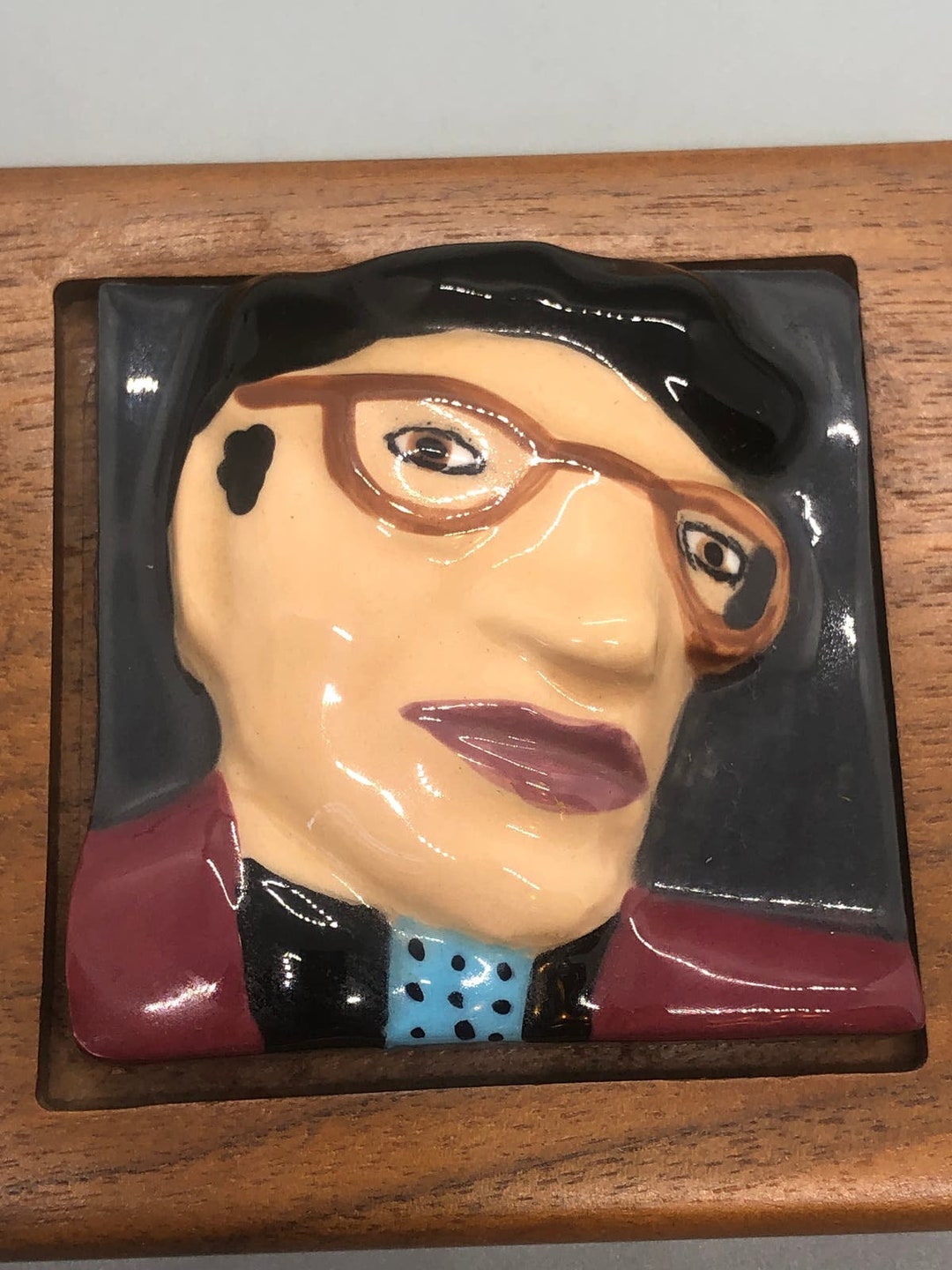 1987 Anne Storrs Director Building Tile Portland OR - Etsy