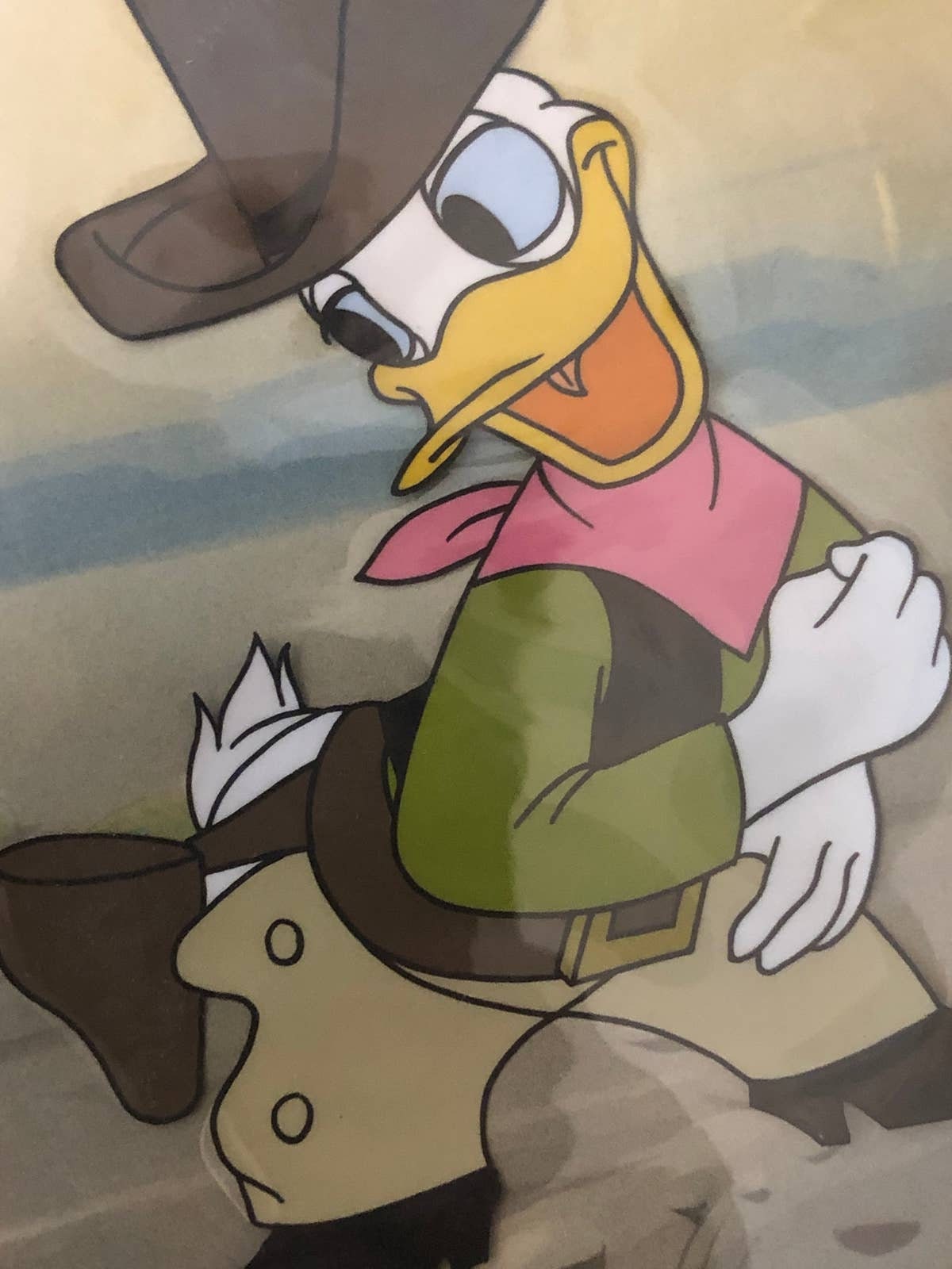 DISNEY Original Celluloid Drawing DONALD DUCK - Etsy