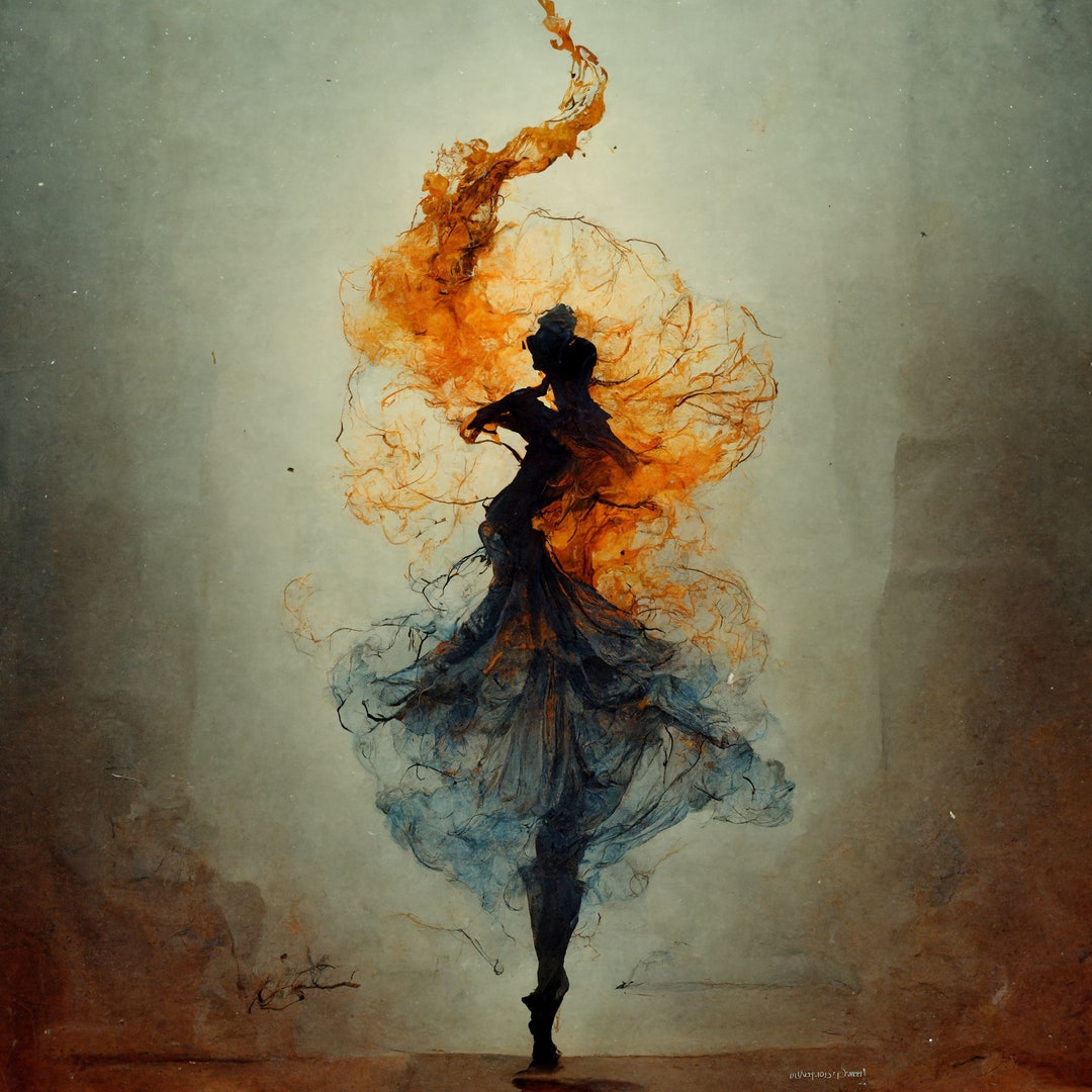 Firing Form, Digital Painting - Etsy