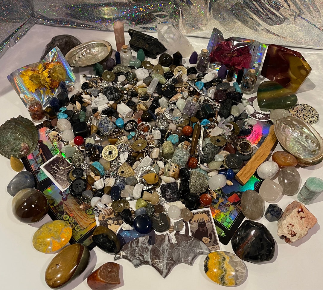 Beautiful Crow Confetti Scoops Mystery Witches Brew Zodiac ...