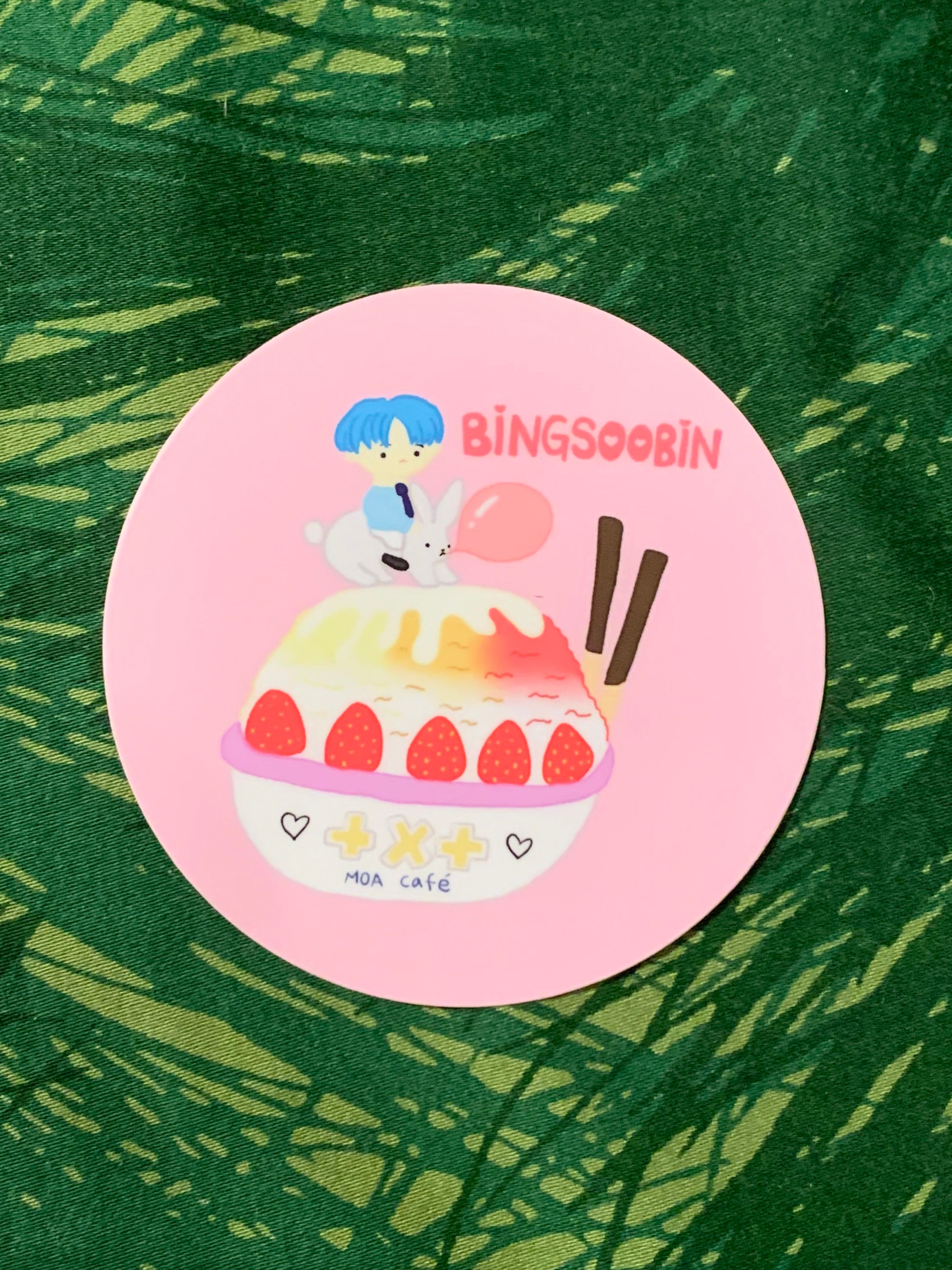 Bingsoobin Shop Logo Sticker - Etsy