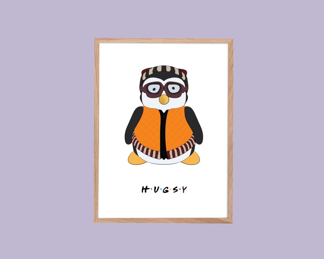 Friends TV Show Digital Download Print Special Edition Hugsy Penguin ...
