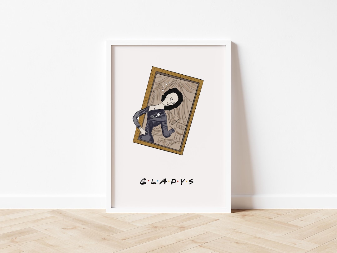 Friends TV Show Digital Poster - Gladys Phoebe Buffay - Special Edition ...