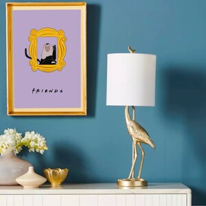 Friends TV Show Art Marcel Monkey Ross Geller Digital Download Print ...
