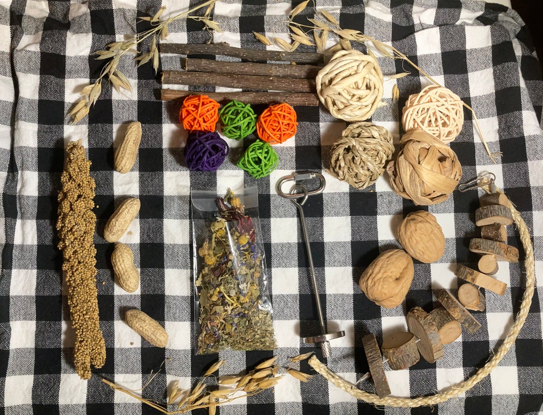 Hamster Enrichment Box, Hamster Toys - Etsy