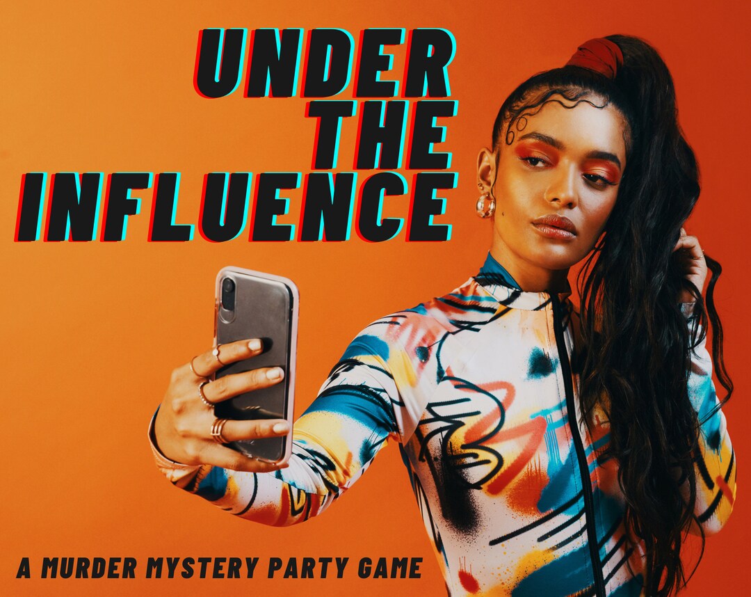 Under the Influence: a Murder Mystery Party Game - Etsy