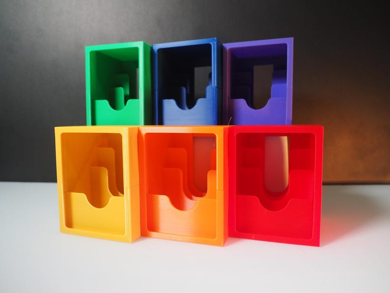 Riftbound Deck Box | TCG Card Display Case With Viewing Window and Rune ...