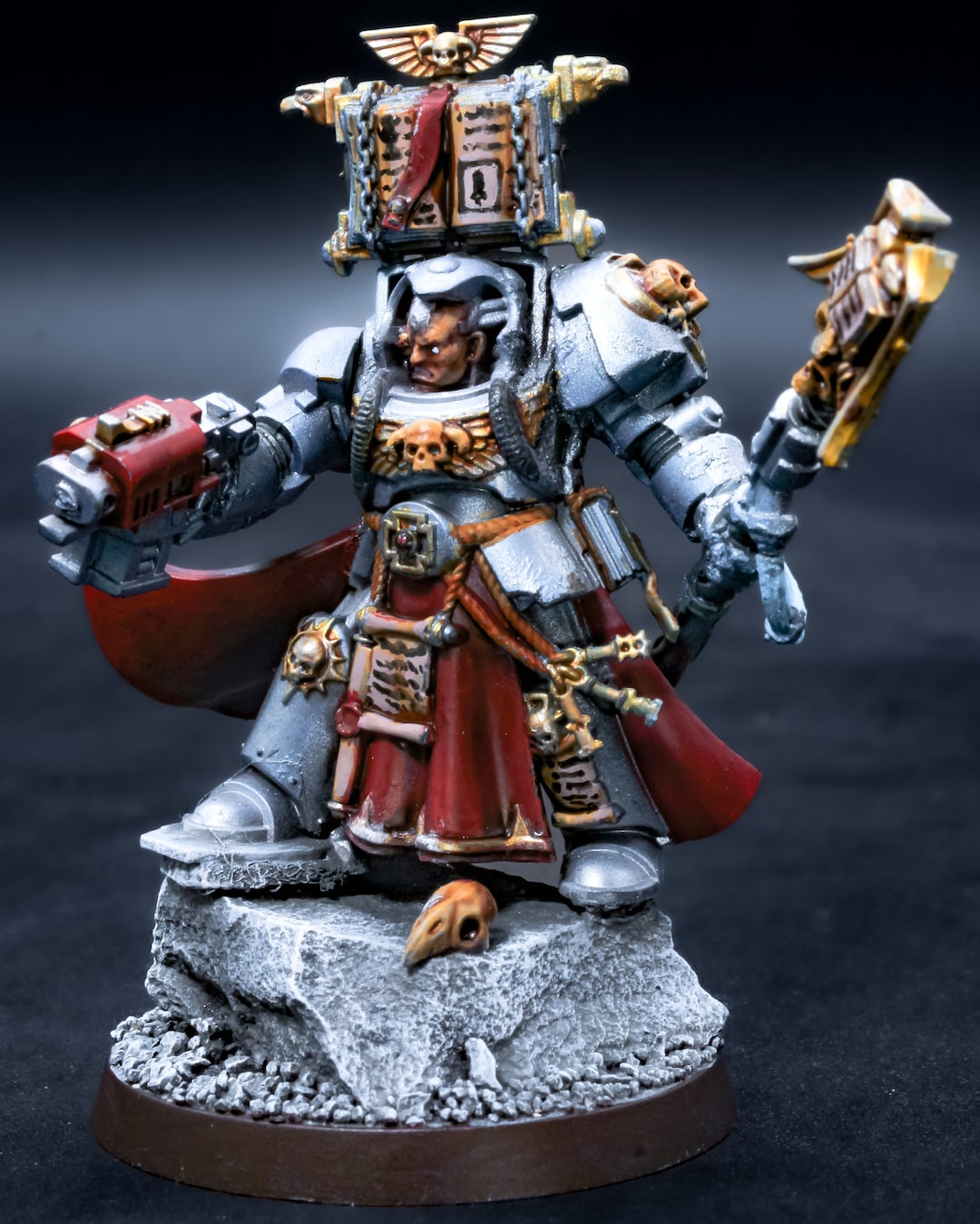 COMMISSION Librarian in Terminator Armor Space Marines - Etsy