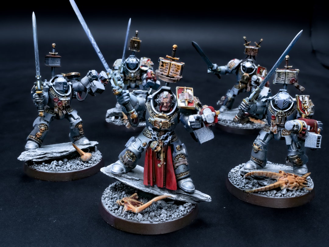 COMMISSION 5 Grey Knights Paladin Squad - Etsy