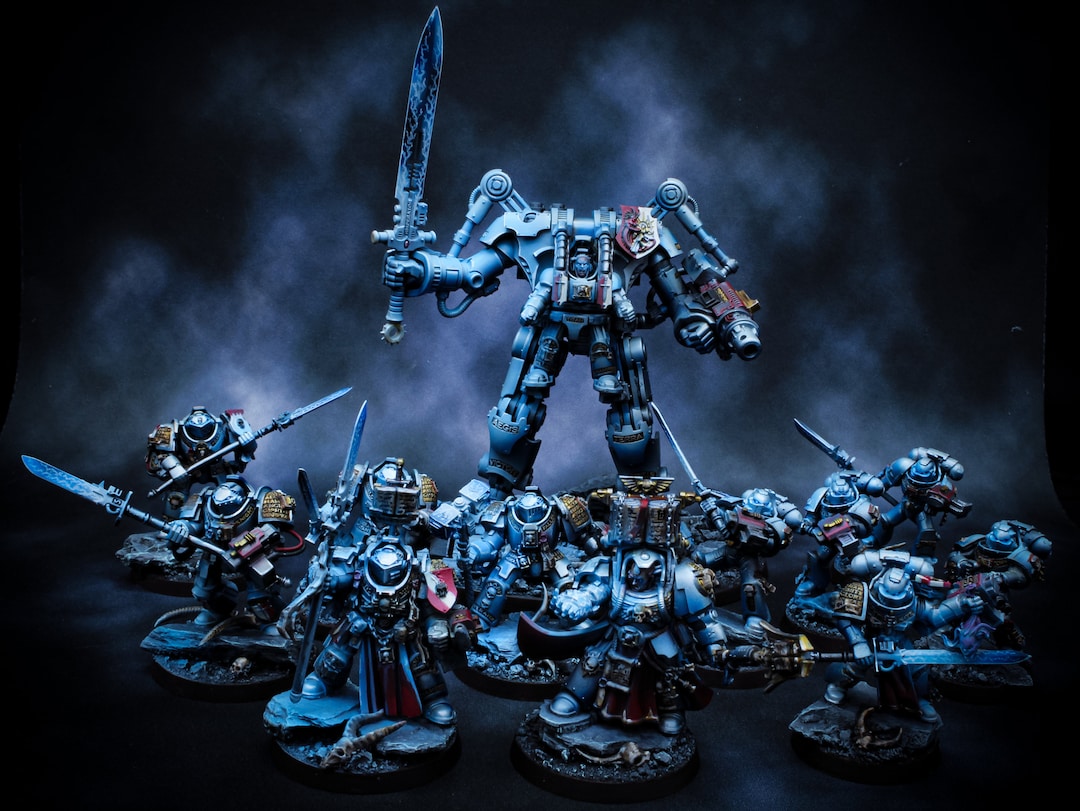 COMMISSION Grey Knights Combat Patrol Box - Etsy