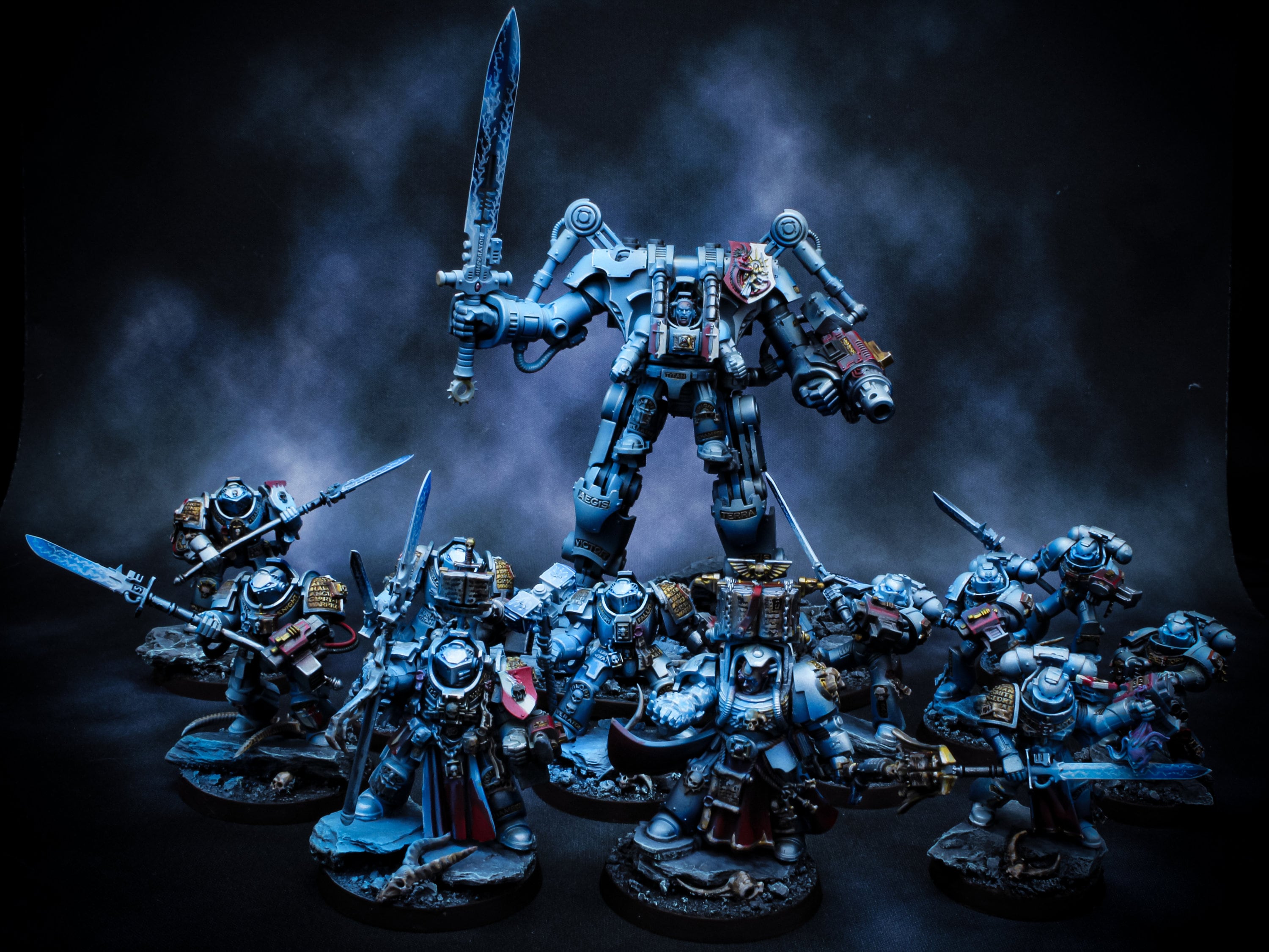 COMMISSION Grey Knights Combat Patrol Box - Etsy