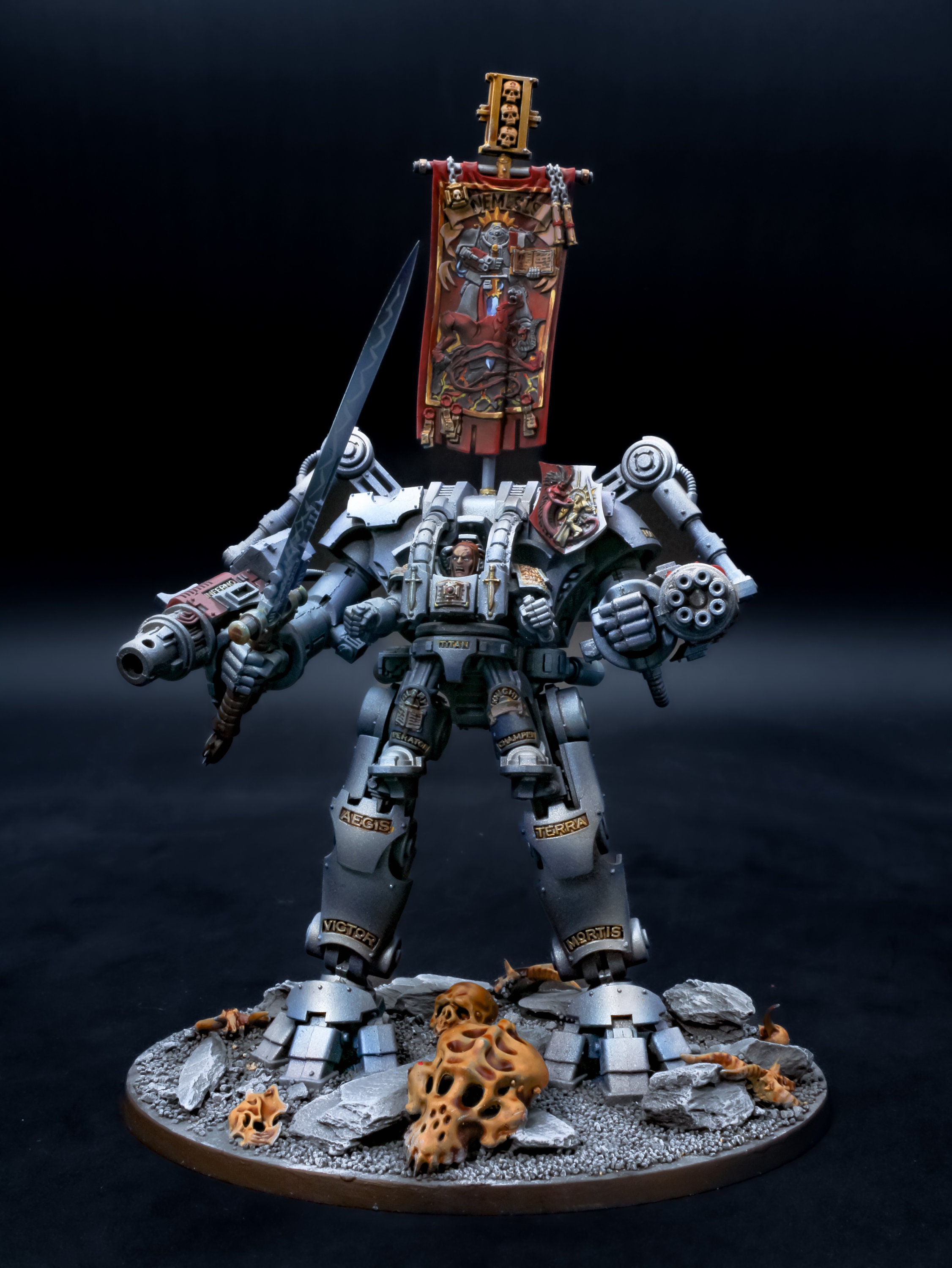 COMMISSION Grey Knights Venerable Dreadknight - Etsy