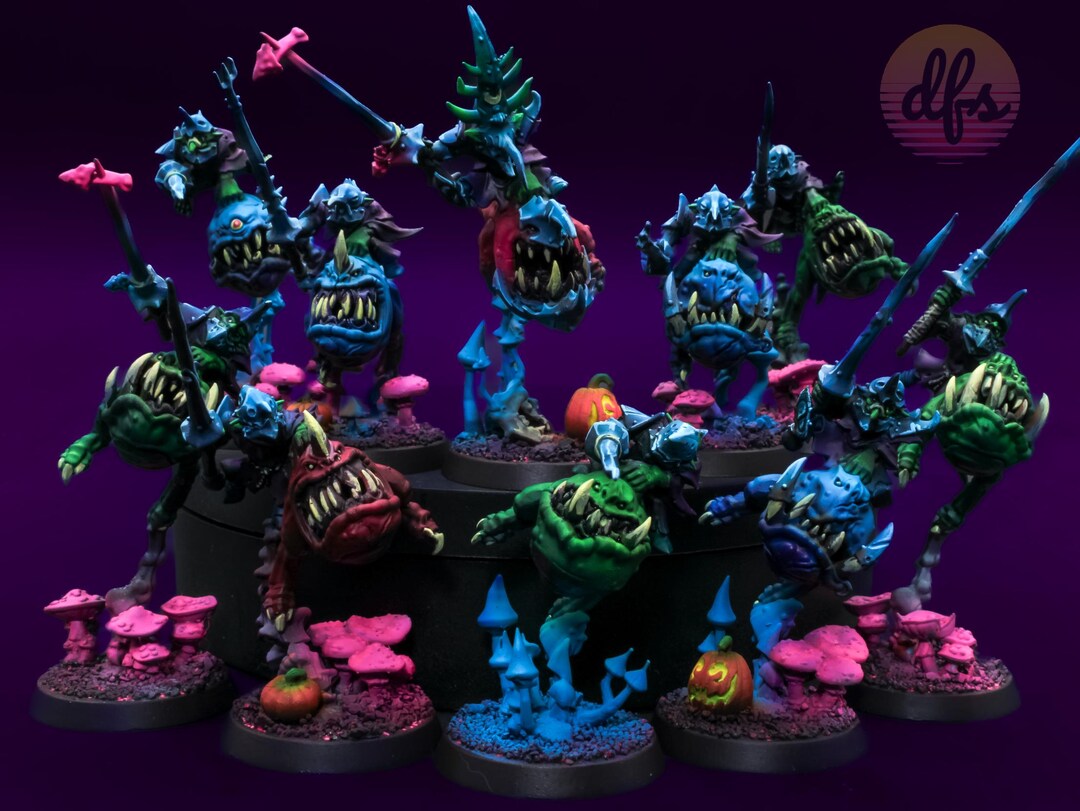 Squig Hoppers Gloomspite Gitz Age of Sigmar - Commission - Etsy