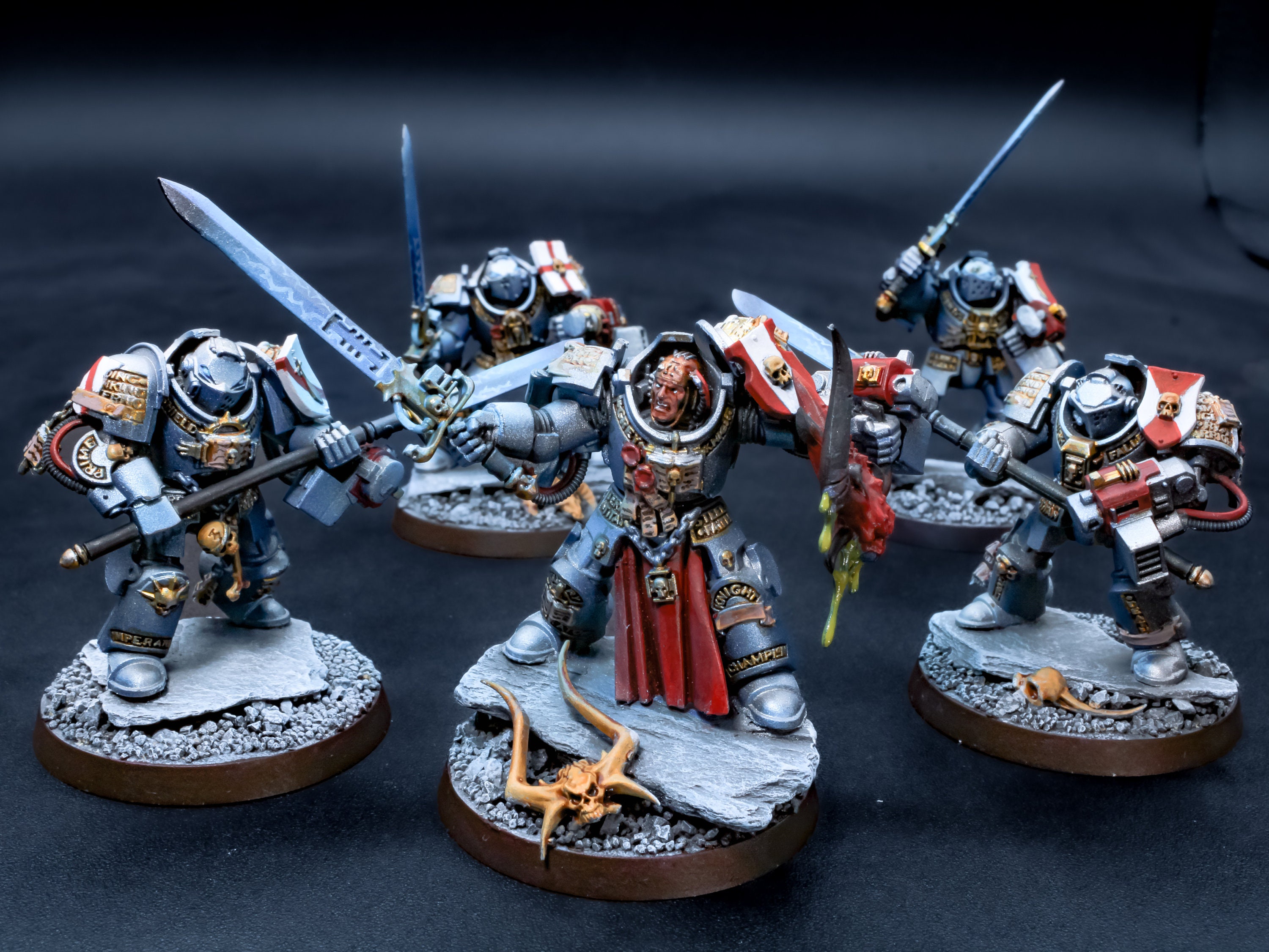 COMMISSION 5 Grey Knights Terminator Squad - Etsy