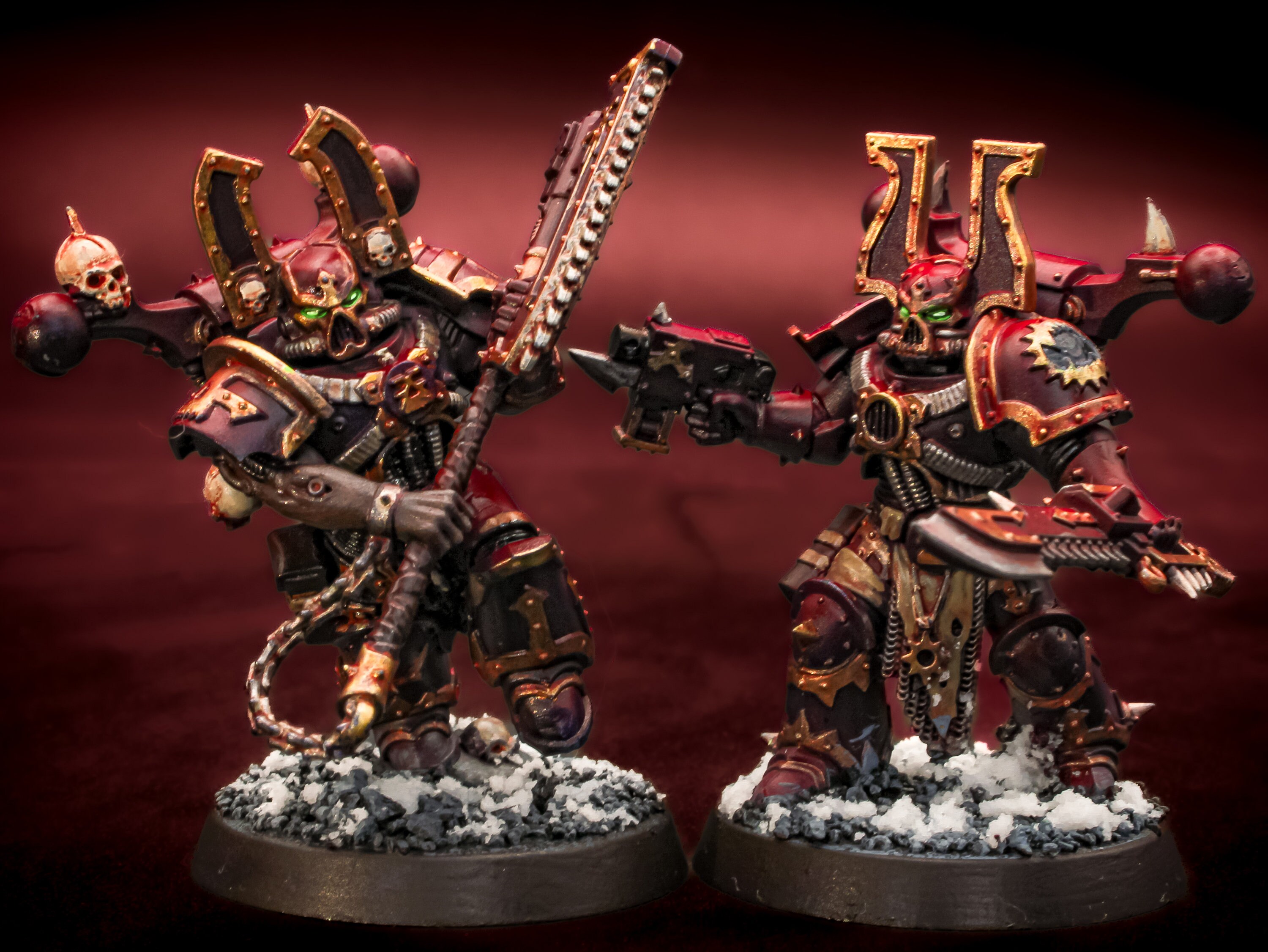 COMMISSION Khorne Berzerkers World Eaters Warhammer 40k - Etsy