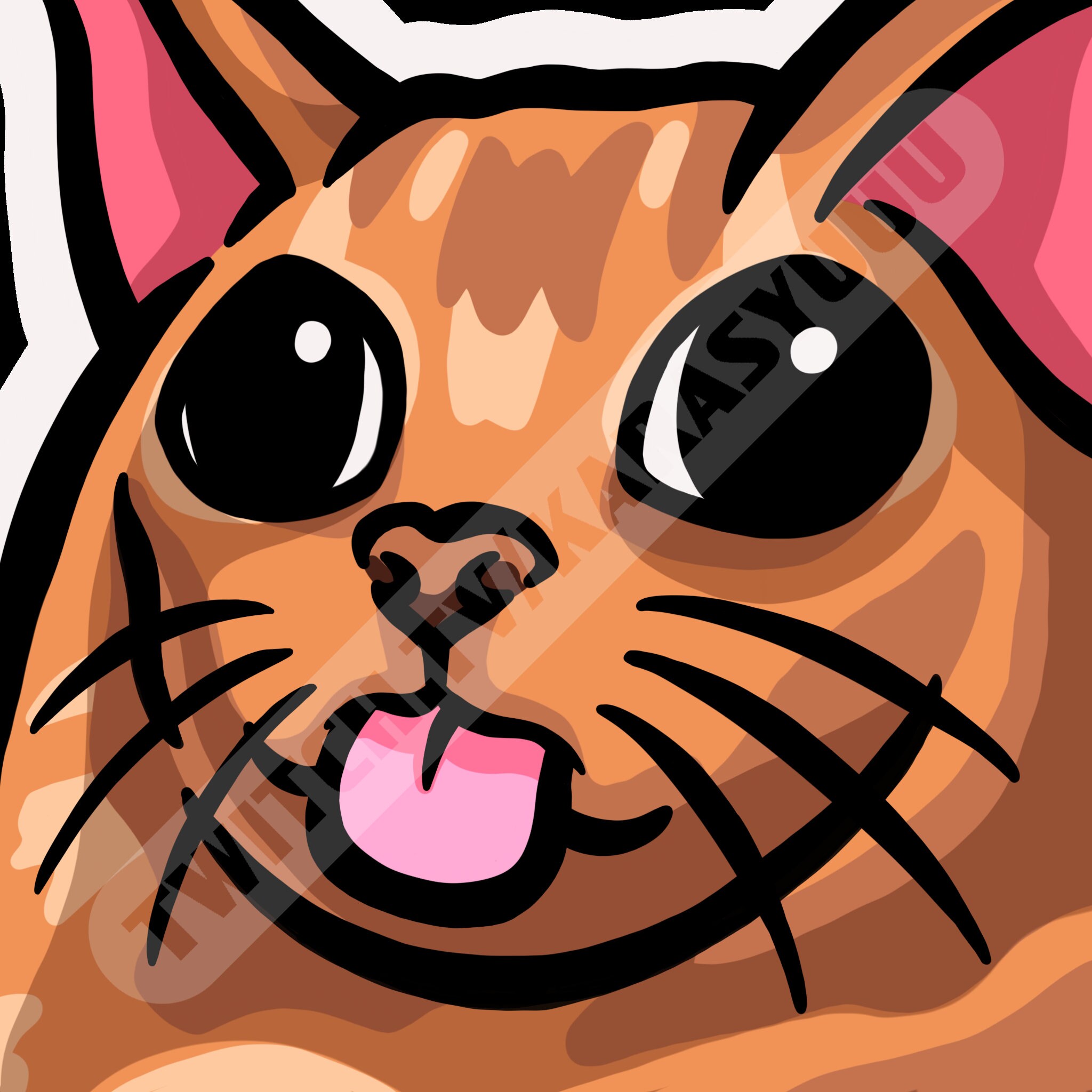 Twitch/discord Emote - "blep" CAT - Etsy