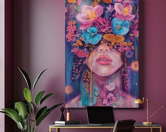 Pythia Oracle of Delphi Surreal Abstract Oil Paint Fantasy Mytholgy Art ...