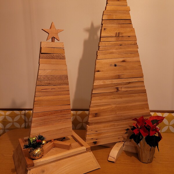 Large Wooden Christmas Tree - Etsy