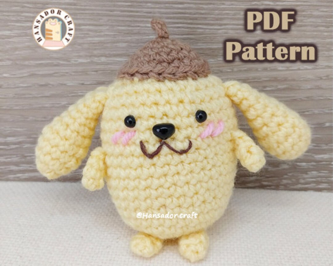 Pompompurin Crochet Pattern Pompompurin Amigurumi Pattern - Etsy