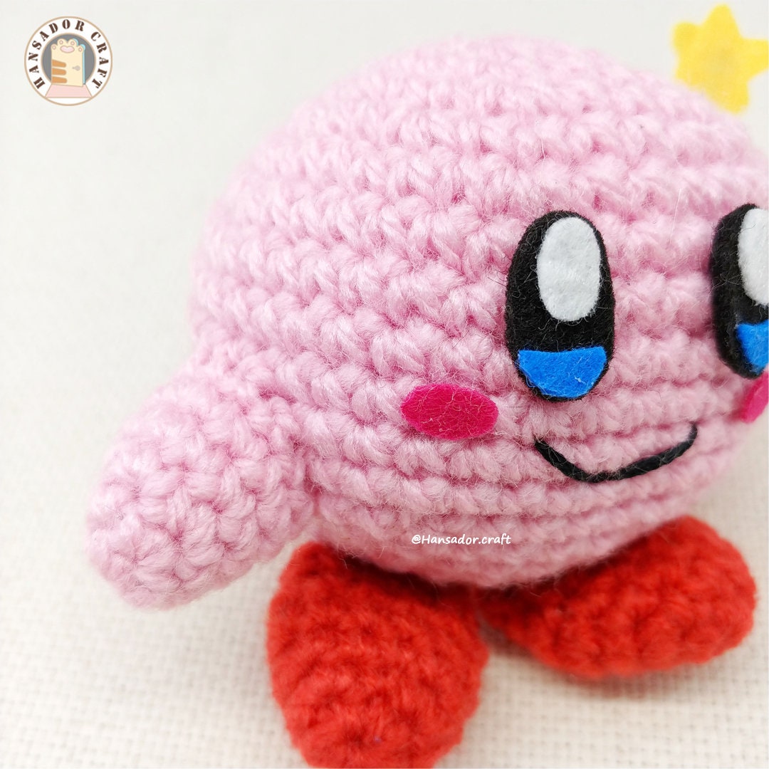 Kirby Crochet Pattern | Kirby Amigurumi Pattern | Crochet PDF Pattern ...