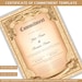 Printable Commitment Certificate Template: Editable Ceremony Keepsake (US Letter & A4) - Etsy