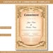 Printable Commitment Certificate Template: Editable Ceremony Keepsake (US Letter & A4) - Etsy